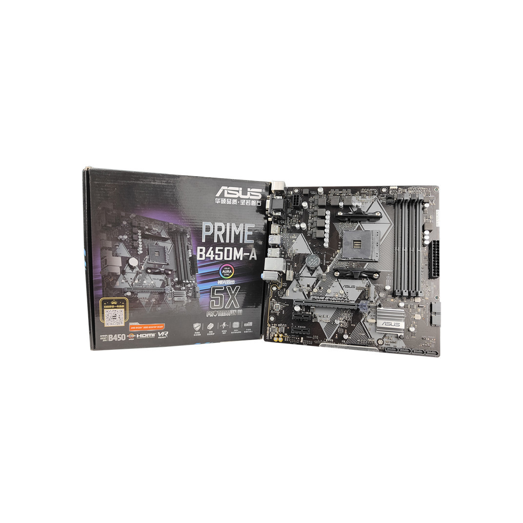 B450M-A B450 Desktop Intel PC Motherboard DDR4 DIMM 32GB Dual Channel ...