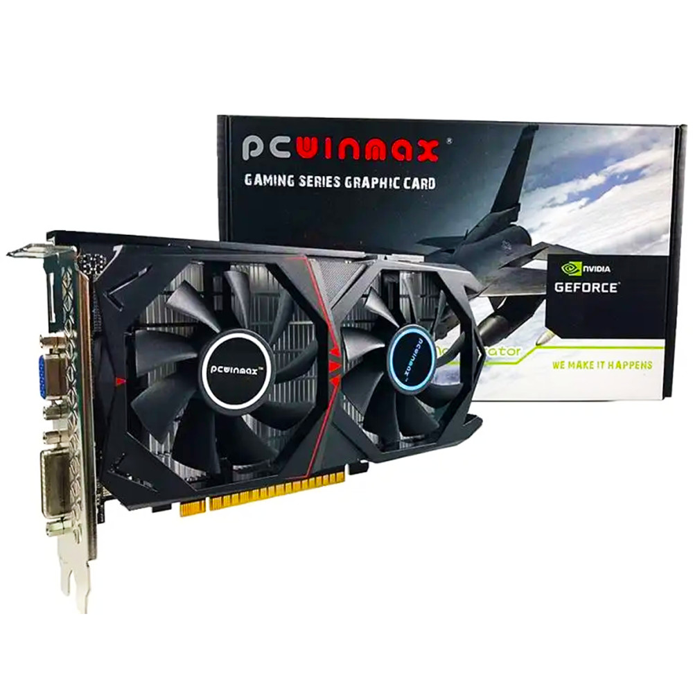 PCWINMAX Original GTX750 4GB 128Bit GDDR5 Gaming Graphic Cards Geforce ...