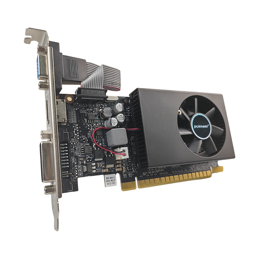 PCWINMAX GT 705 2GB 64Bit GDDR3 Low Profile Single Fan VGA DVI HD Port ...
