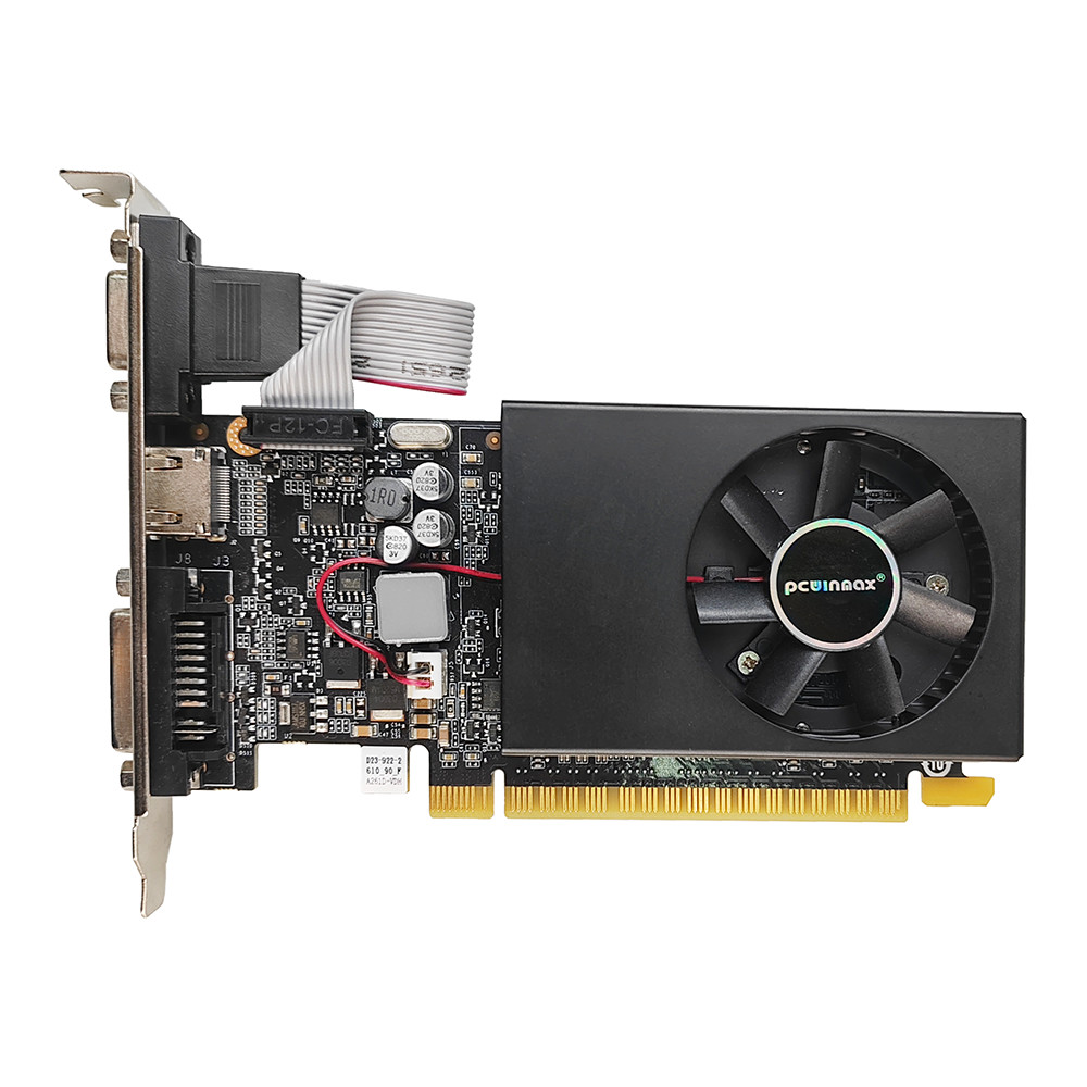 PCWINMAX GT 705 Graphics Card 2GB 64Bit Desktop Video Card Low Profile ...